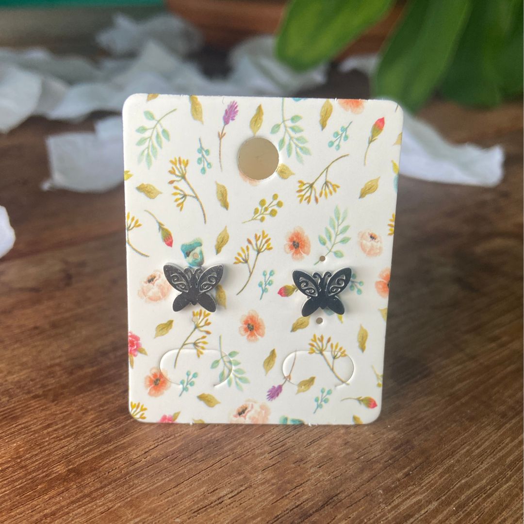 Butterfly Earrings – paradisotattoosnz